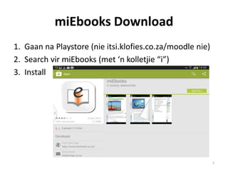 Download and Use miEbooks | PPT
