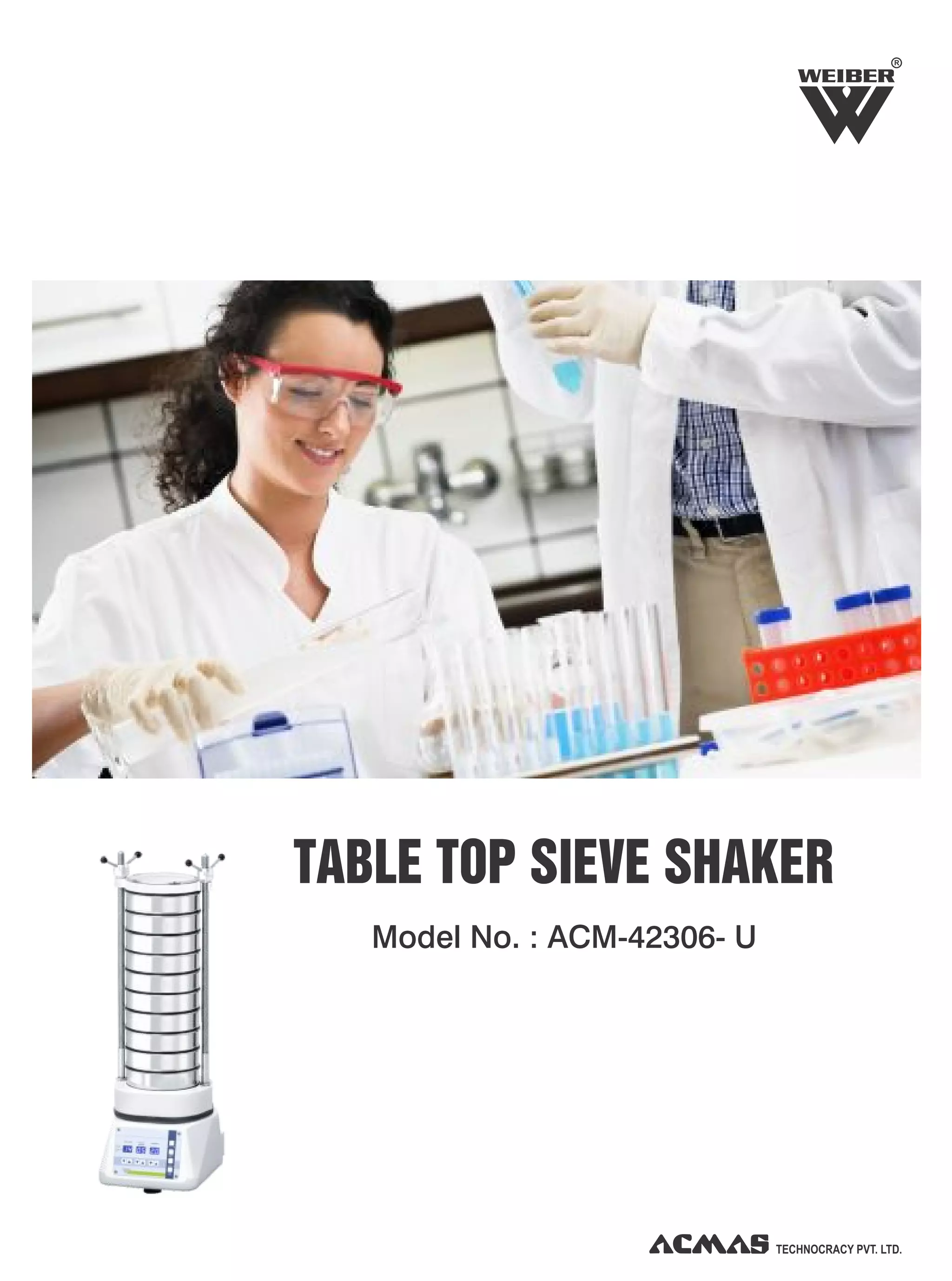 Table top sieve shaker | PDF