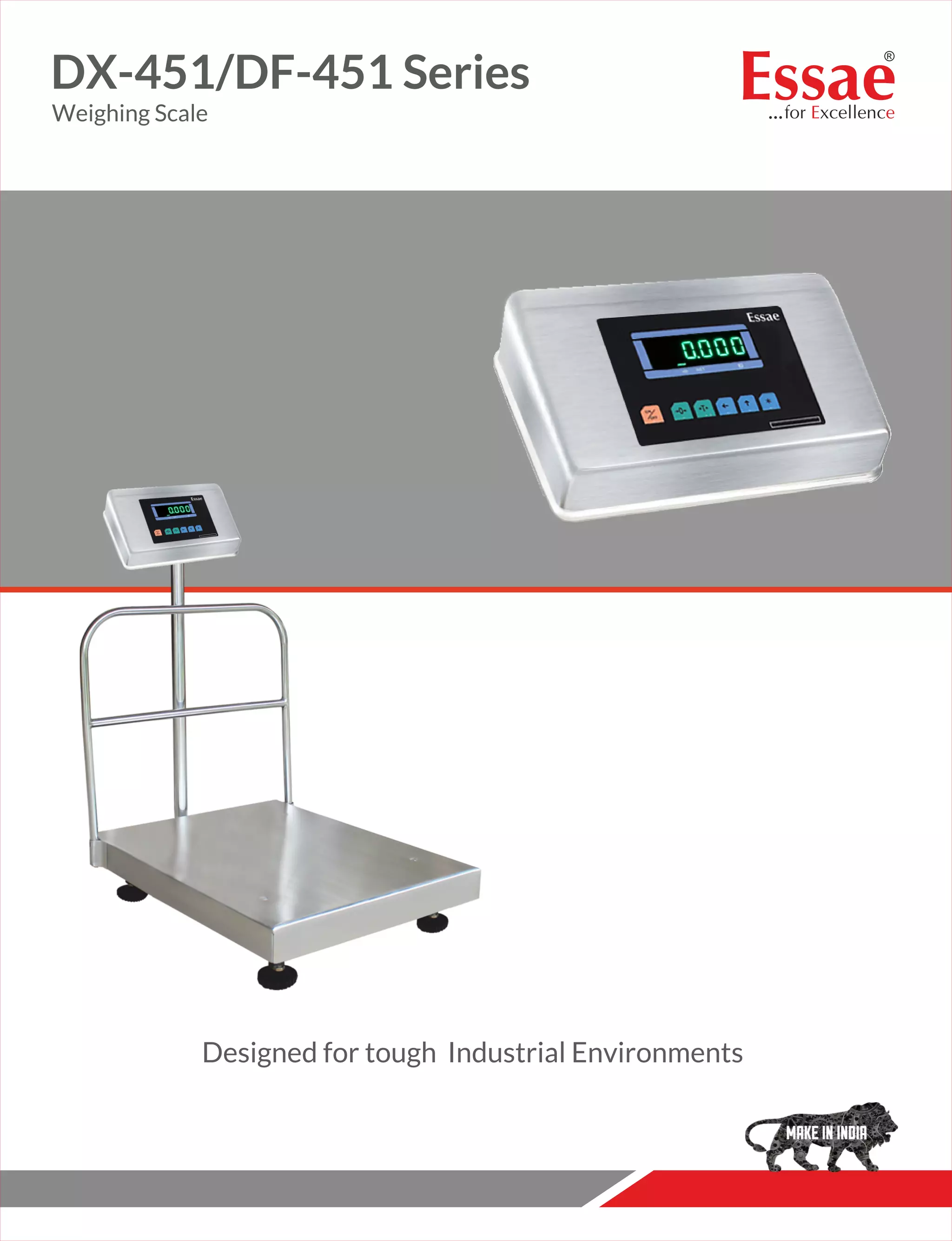 Table Top Weighing Scales | PDF