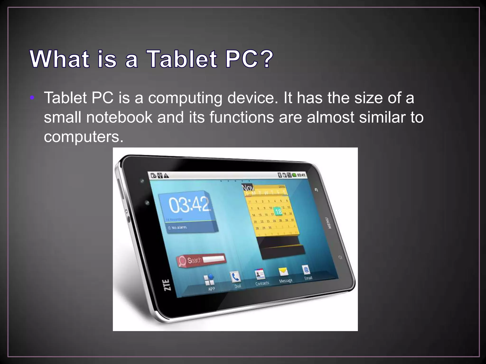 Tablet pc | PPTX