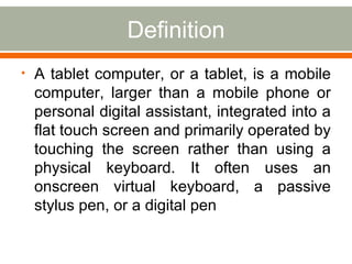 Tablet Pc Innovation | PPT
