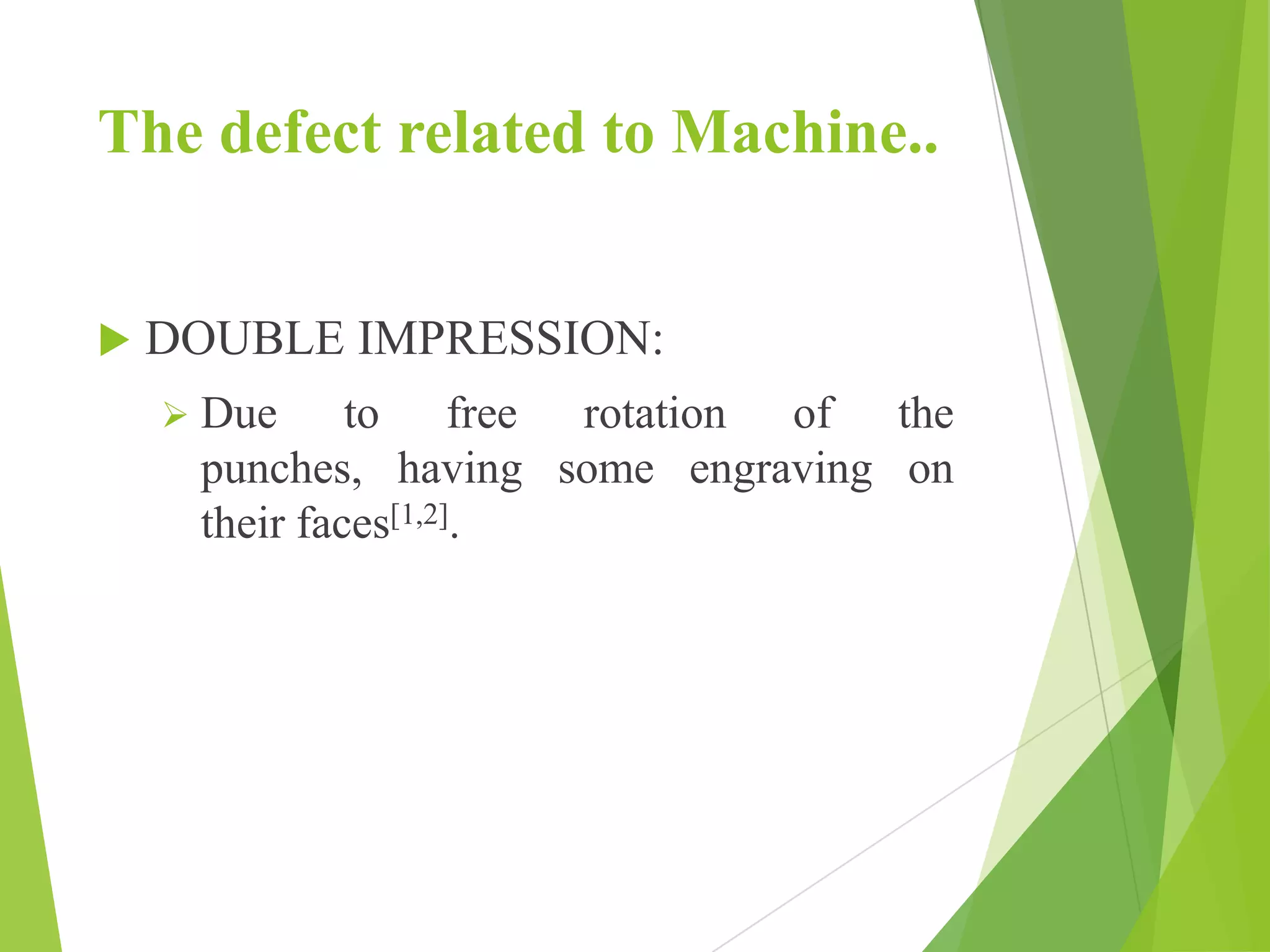 Tablet processing problems | PPTX