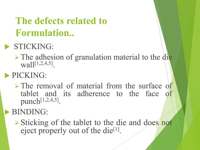Tablet processing problems | PPTX | Eye and Vision Conditions ...
