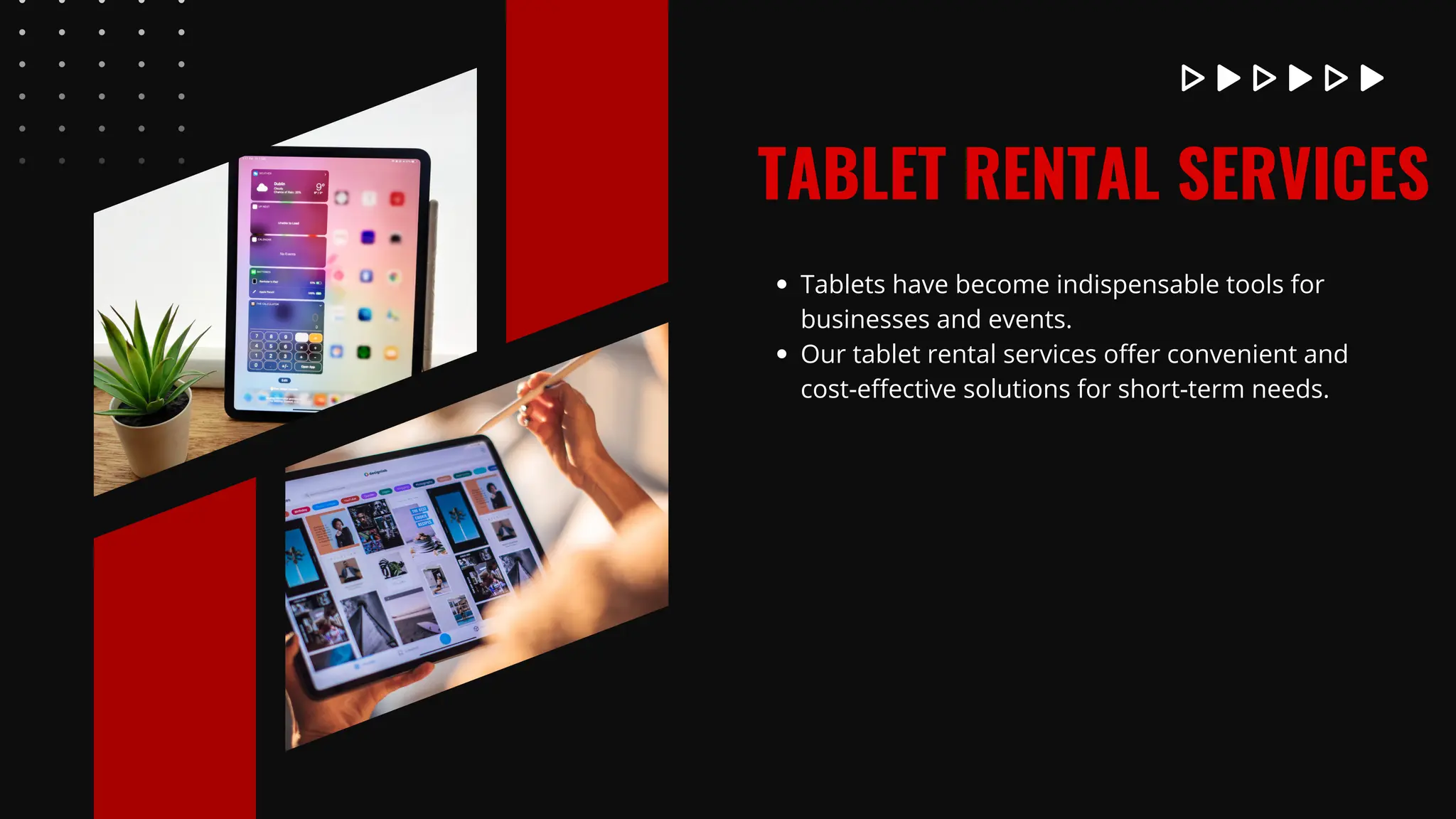 Tablet Rental Solutions for Every Occasion | PDF