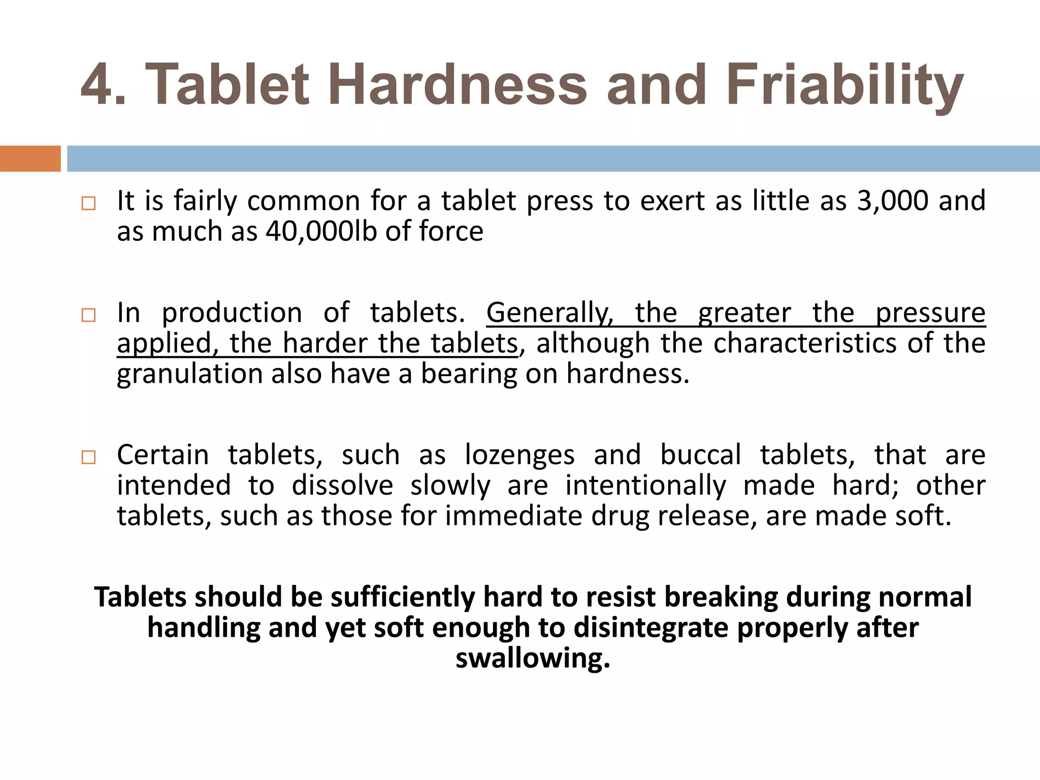 Tablets - Pharmaceutics | PPTX