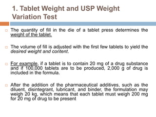 Tablets - Pharmaceutics | PPTX