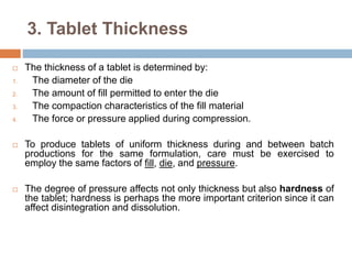 Tablets - Pharmaceutics | PPTX
