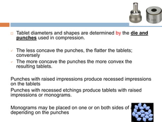 Tablets - Pharmaceutics | PPT