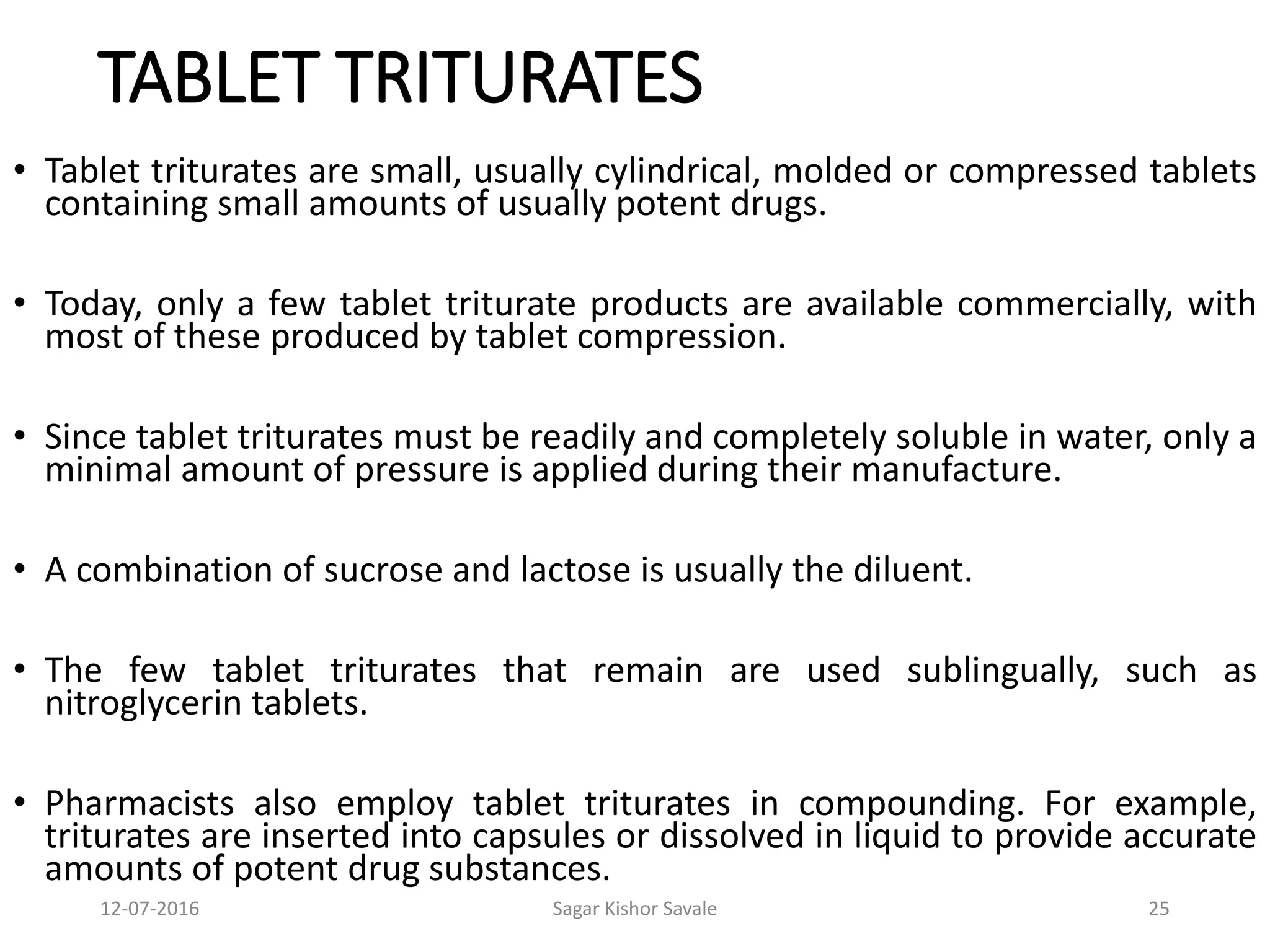 Tablets | PPTX