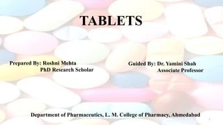 Tablets | PPT