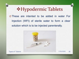 Tablets (Types of tablets) | PPT