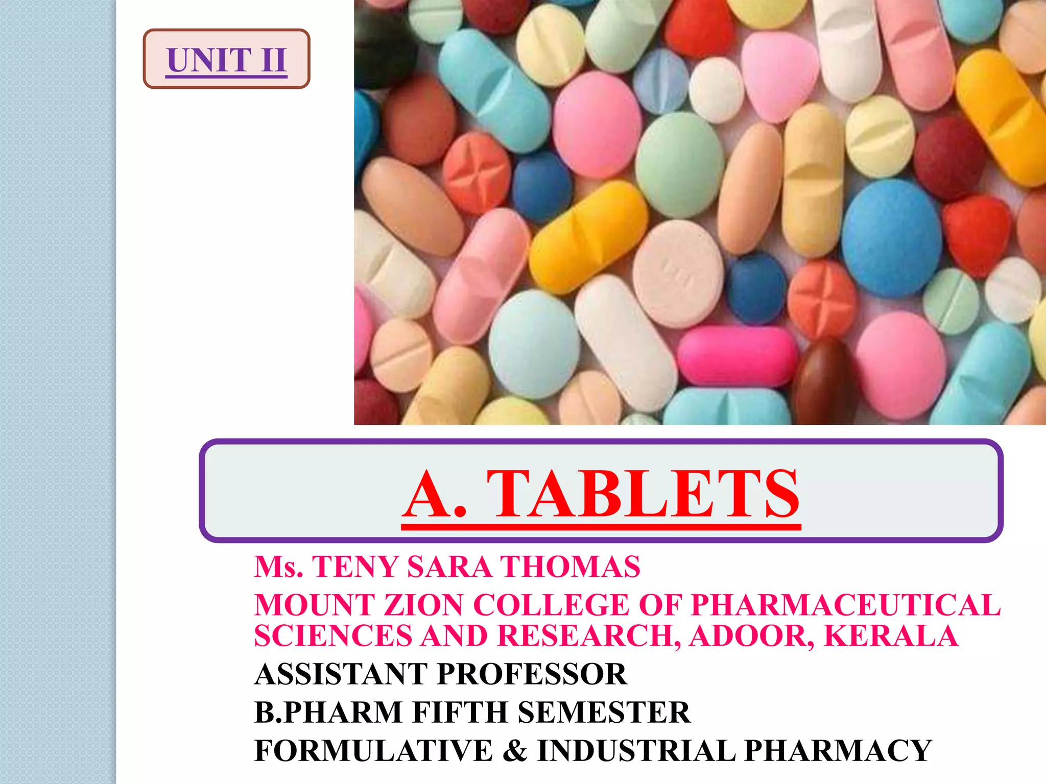 TABLETS | PPTX