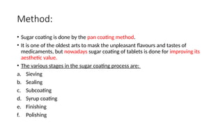 TABLETS- Coated & uncoated tablet, various modified release tablets | PPTX