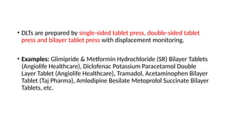 TABLETS- Coated & uncoated tablet, various modified release tablets | PPTX
