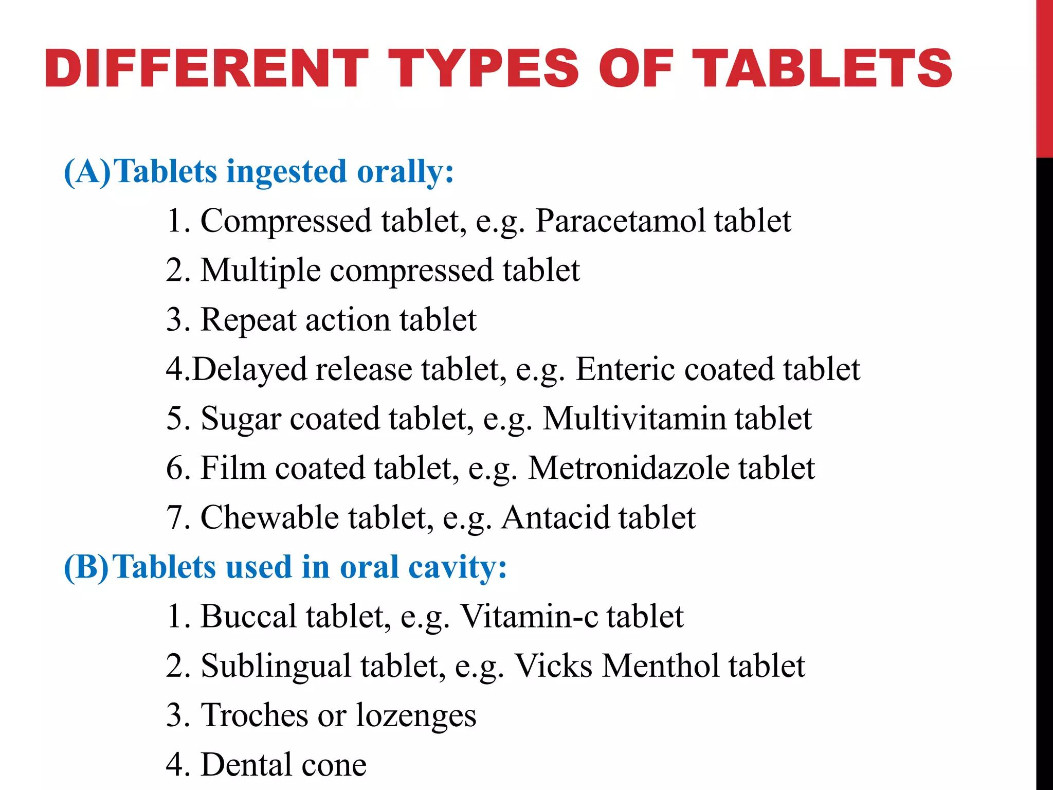 Tablets | PPTX