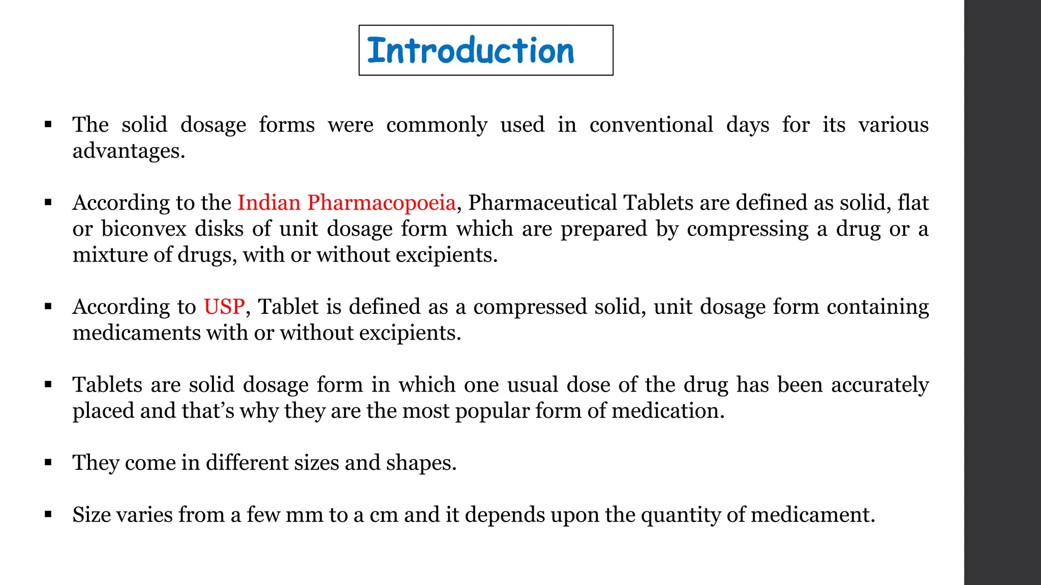Tablet - Classification, Method of Preparation and Evaluation | PPTX