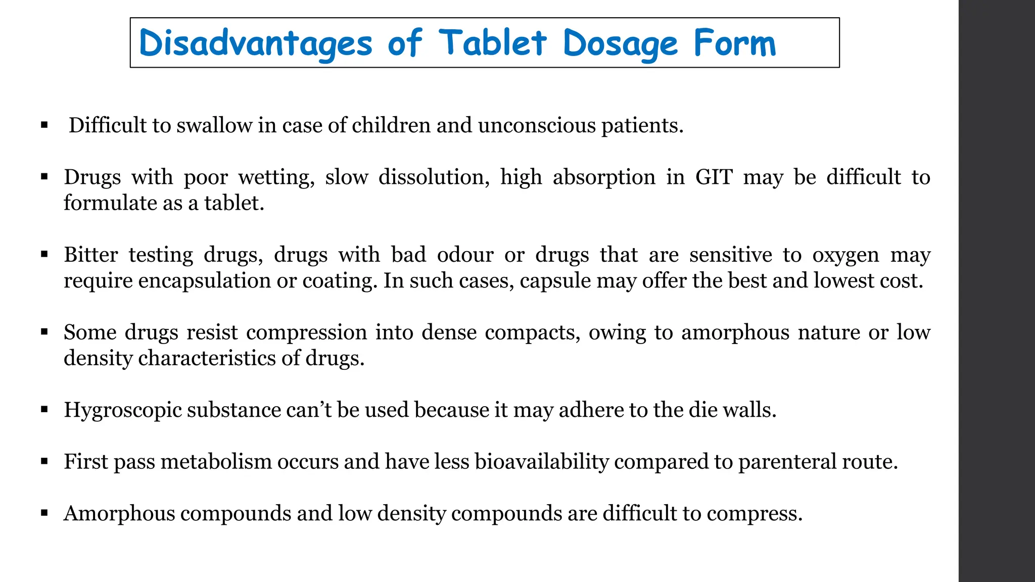Tablet - Classification, Method of Preparation and Evaluation | PPTX ...