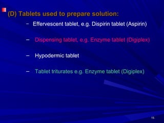 Tablets | PPT