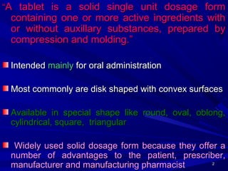 Tablets | PPT