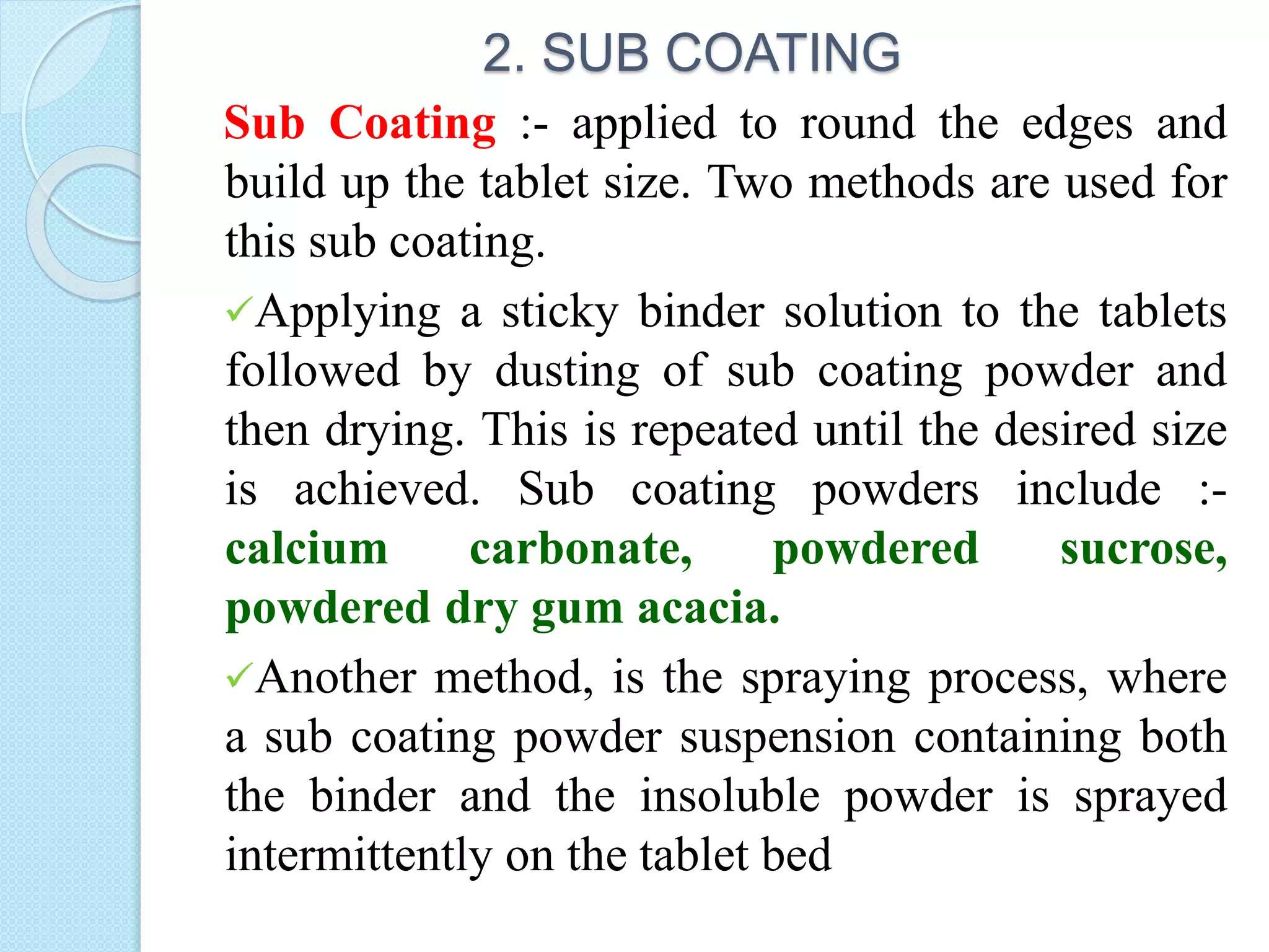 TABLET COATING | PPTX