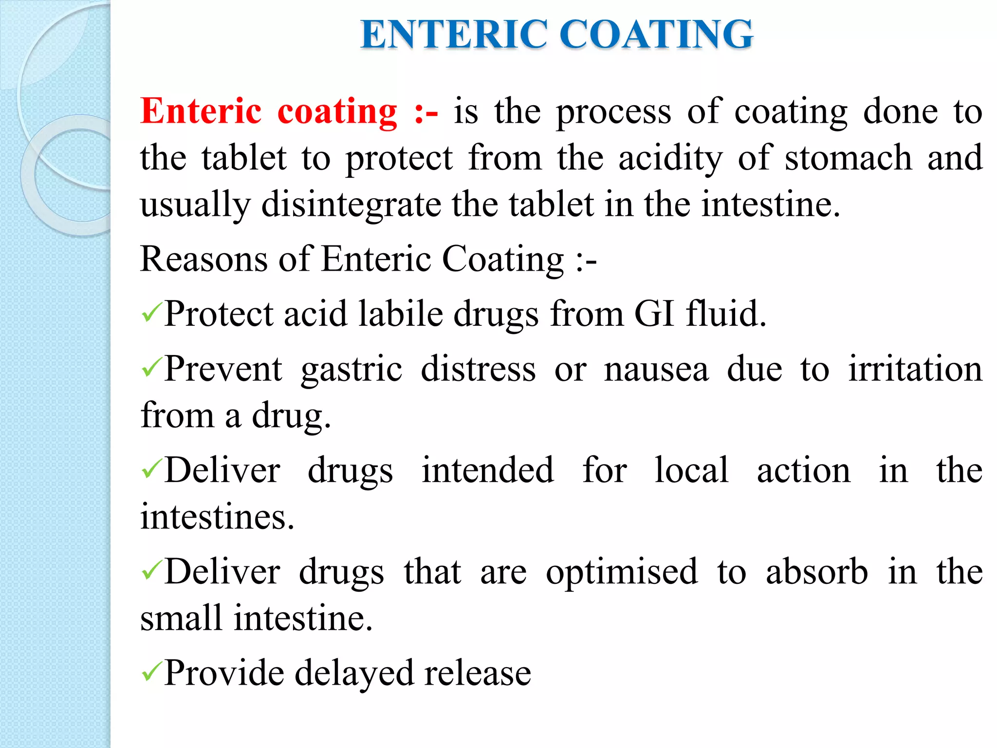 TABLET COATING | PPTX