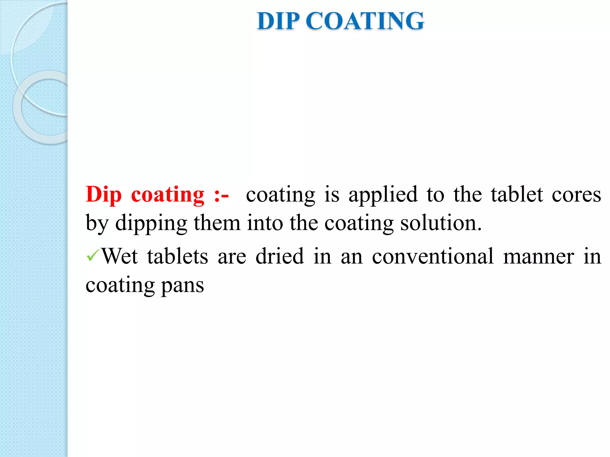 TABLET COATING | PPTX