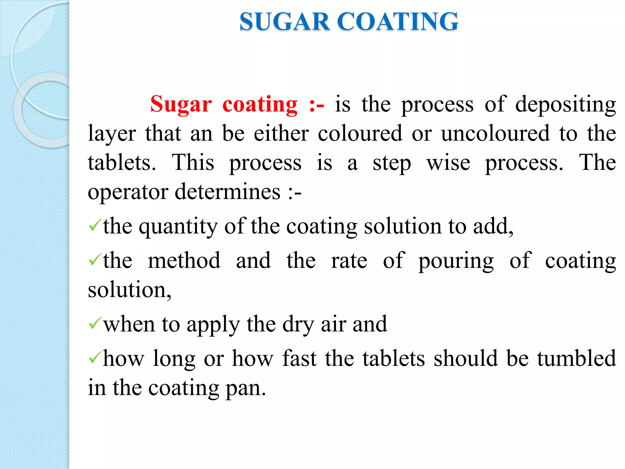 TABLET COATING | PPTX