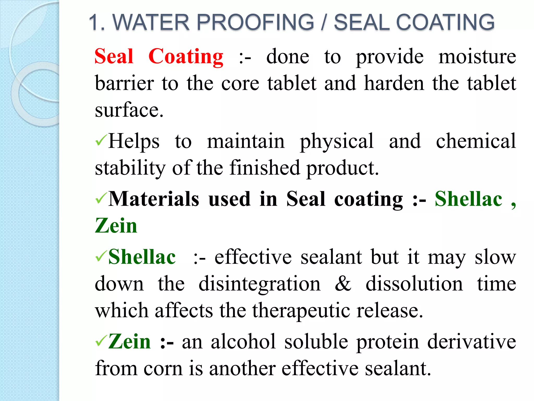 TABLET COATING | PPTX