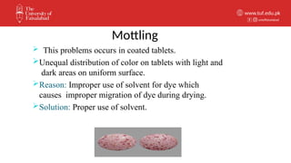 Tablets coating of the dosage of pharmacy | PPTX