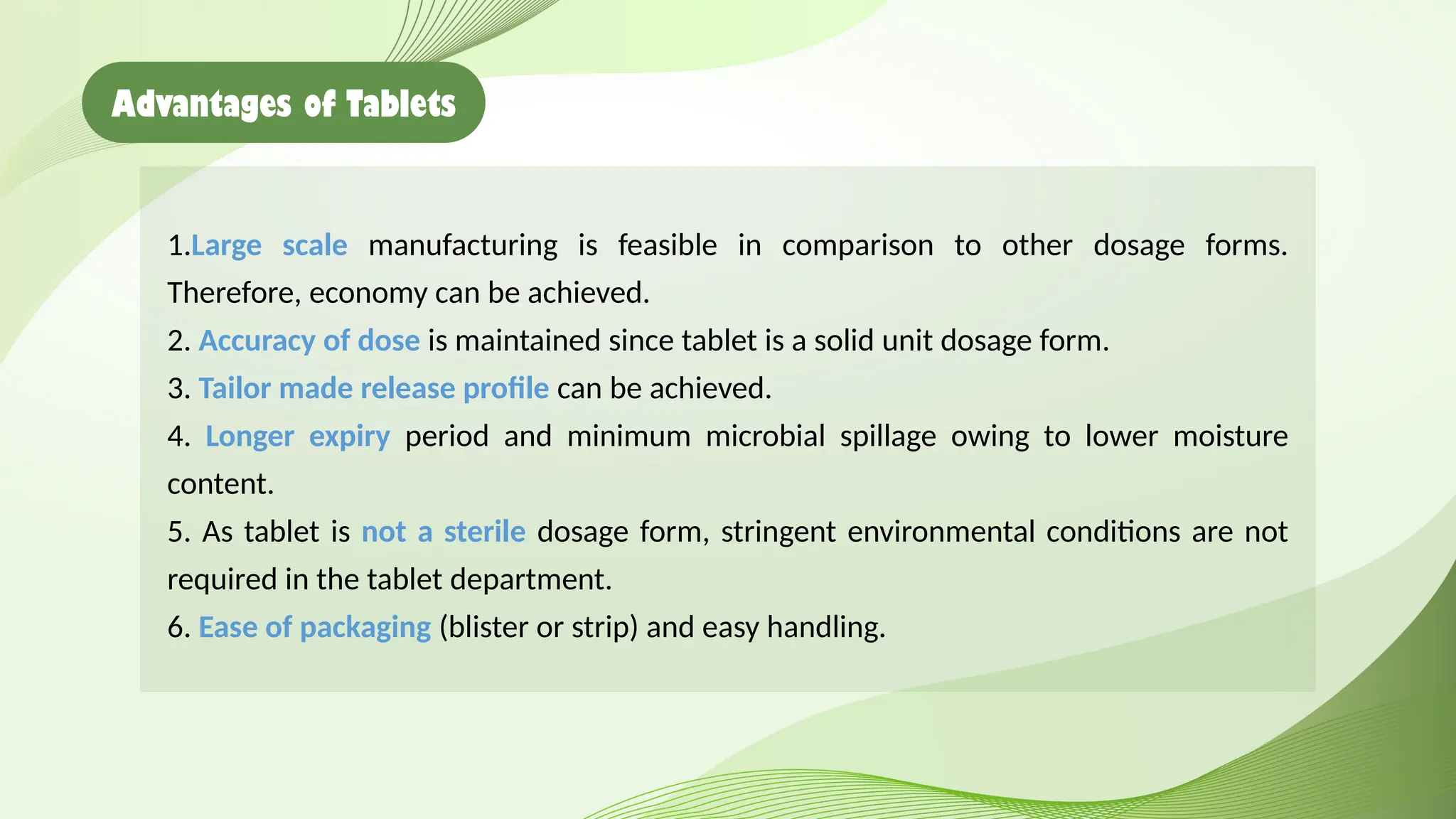 General Overview about Tablets Dosage form.pptx