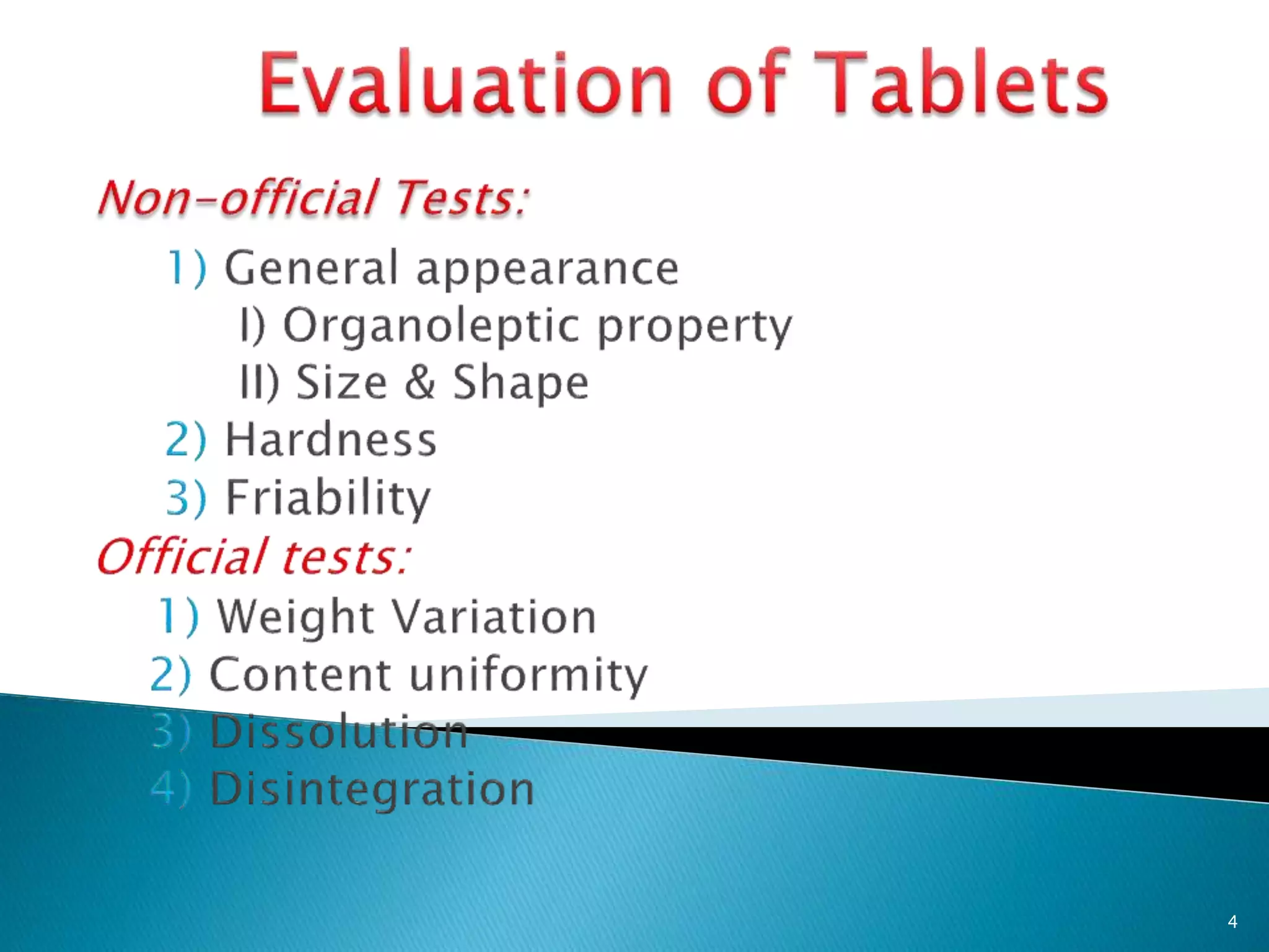 Tablet Evaluation | PPTX