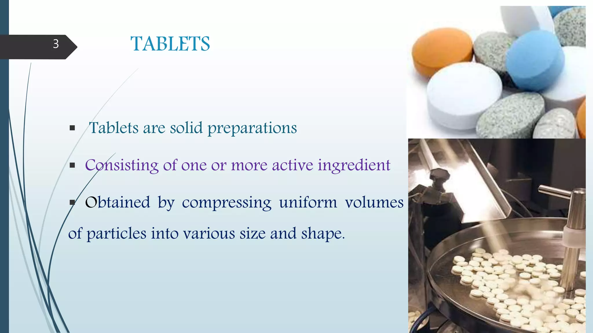 Tablets formulation | PPTX