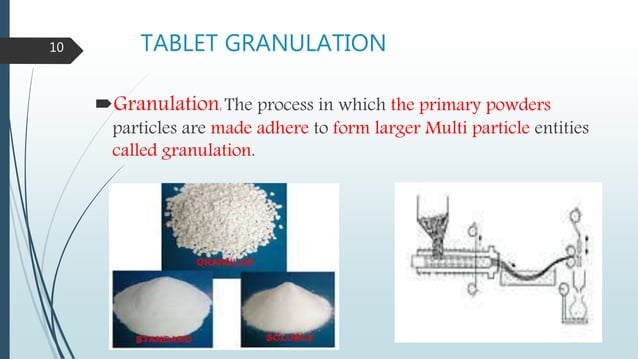 Tablets formulation | PPTX
