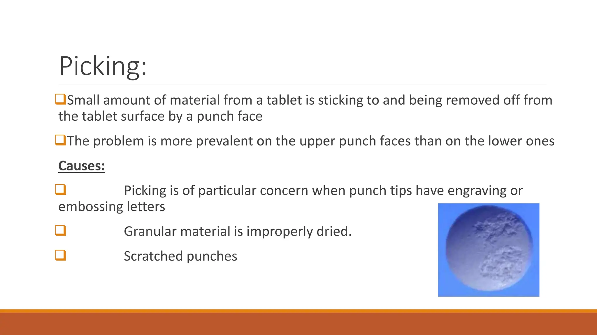 Tablets Manufacturing Problems | PPTX