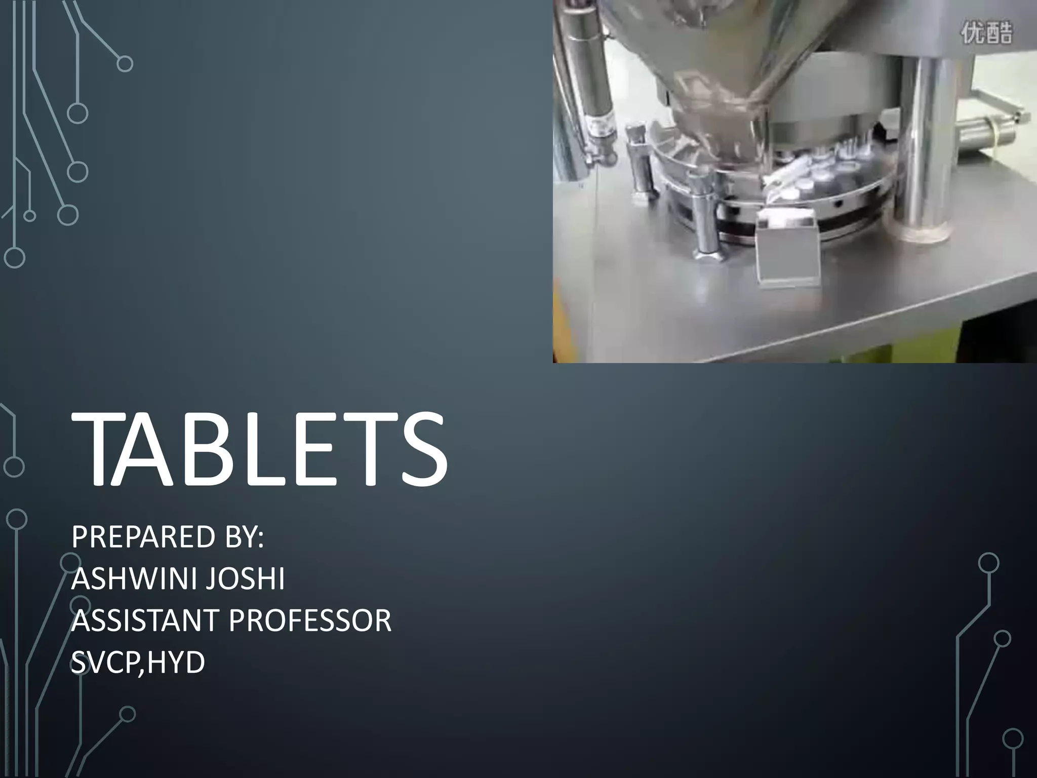 Tablet dosage form | PDF