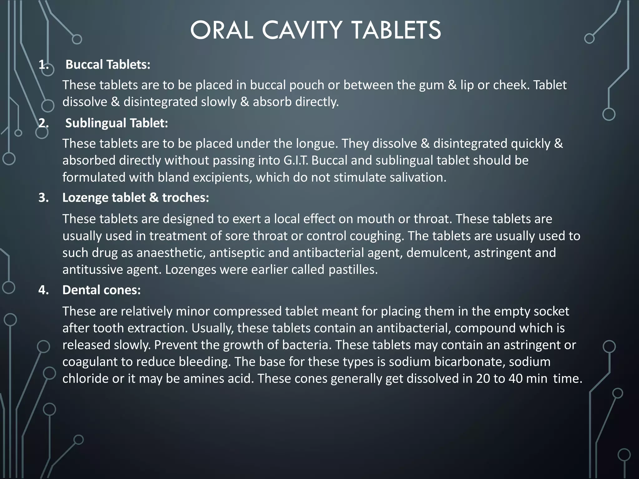 Tablet dosage form | PDF