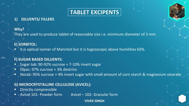 Tablets Introduction Part-I | PPT