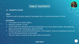 Tablets Introduction Part-I | PPT
