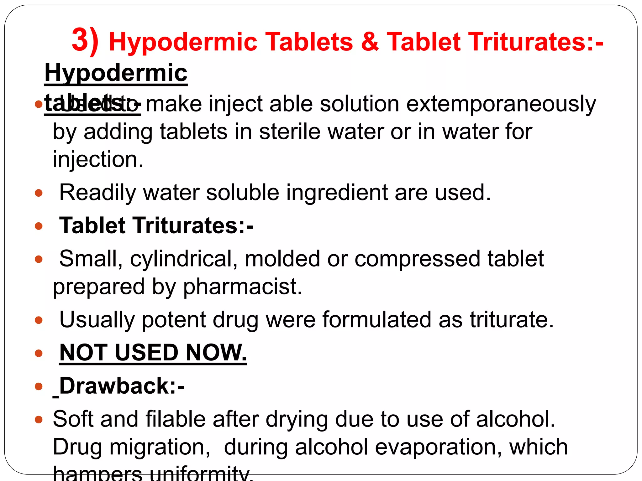 Tablets; General Introduction & Classification ;_By Tejas Bhatia. | PPTX