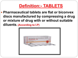 Biconvex Tablets
