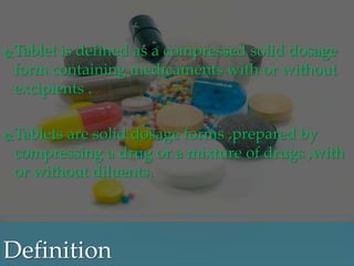 Tablets group presentation | PPTX