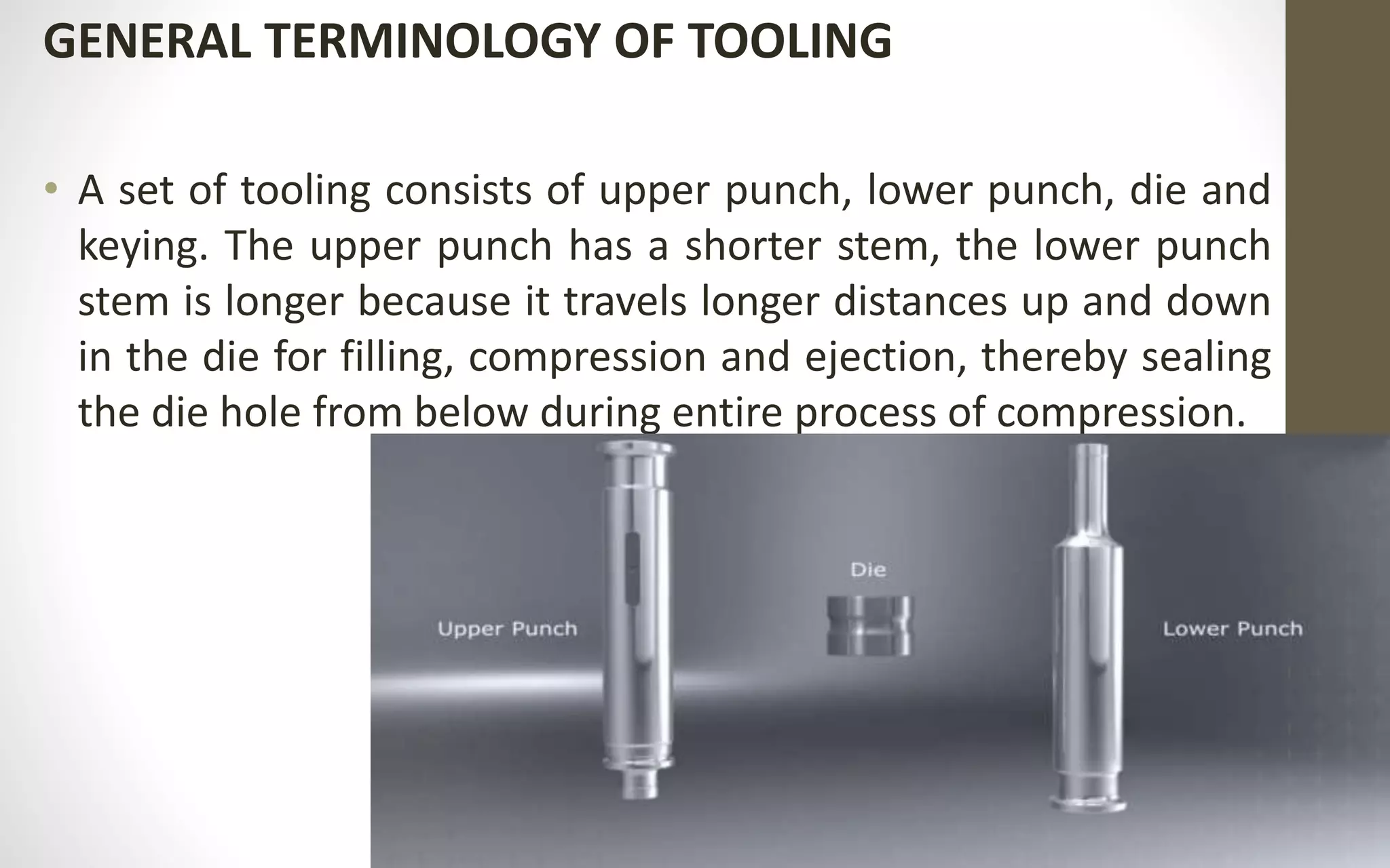 Tablet tooling | PPTX