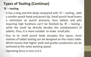 Tablet tooling | PPTX