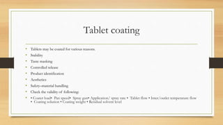 Tablet validation | PPT