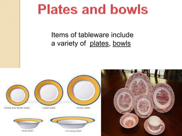 Tableware | PPTX