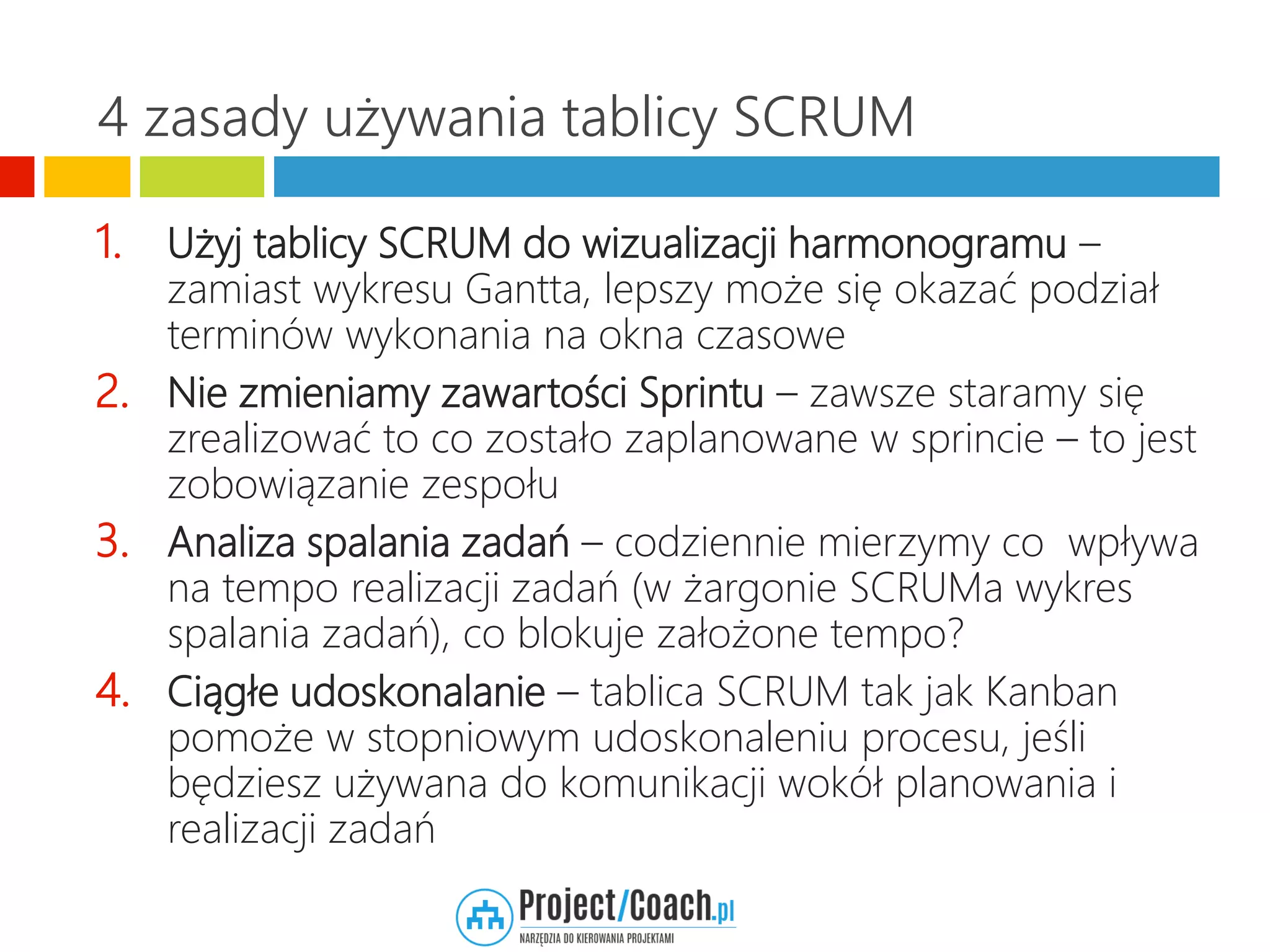 Tablica SCRUM w JIRA | PPTX
