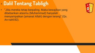 Presentasi Tabligh kelas XI SMA | PPTX