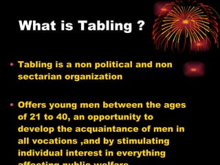 Tabling | PPS