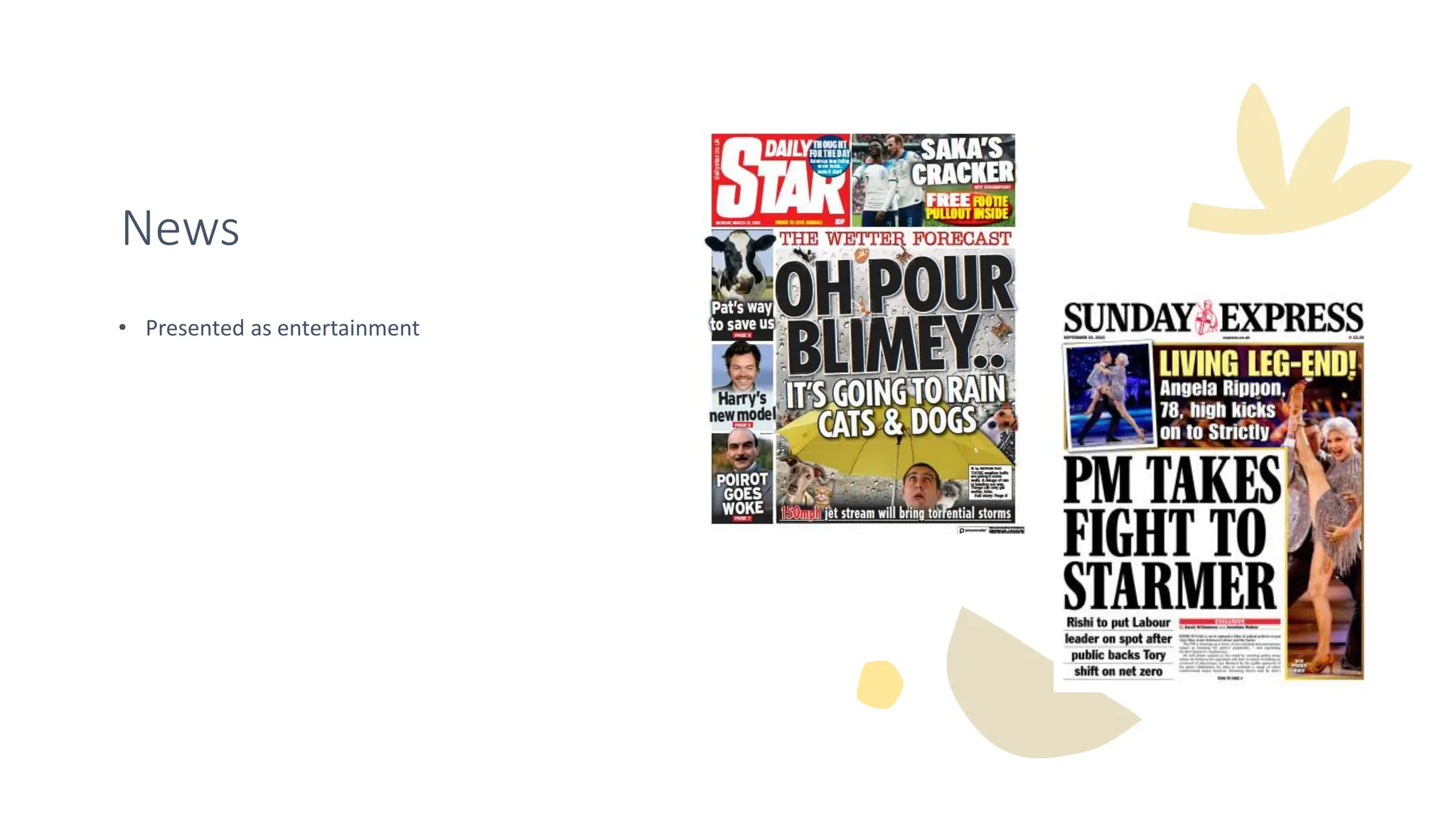 Tabloid Codes and Conventions.pptx | Web Design and HTML | Internet