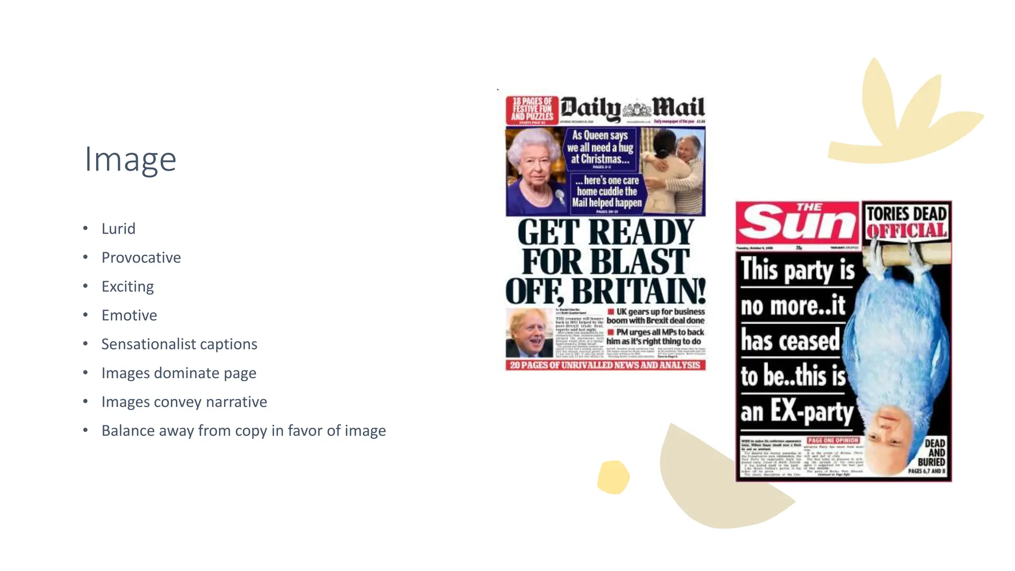 Tabloid Codes and Conventions.pptx | Web Design and HTML | Internet